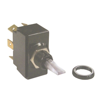 SIERRA® Weather Resistant Illuminated Toggle Switch, On-Off-On SPDT, 20 ...
